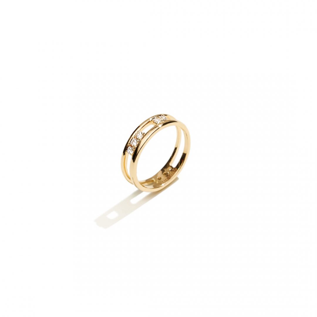 Parallel Diamond Ring | ARTISMI Fine Jewelry 新奢品牌 輕珠寶